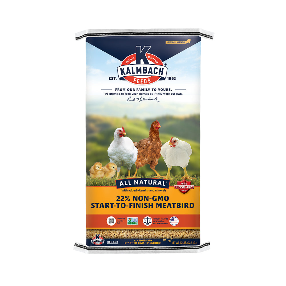 22% Start-To-Finish Meatbird (Non-GMO) – Kalmbach Feeds®