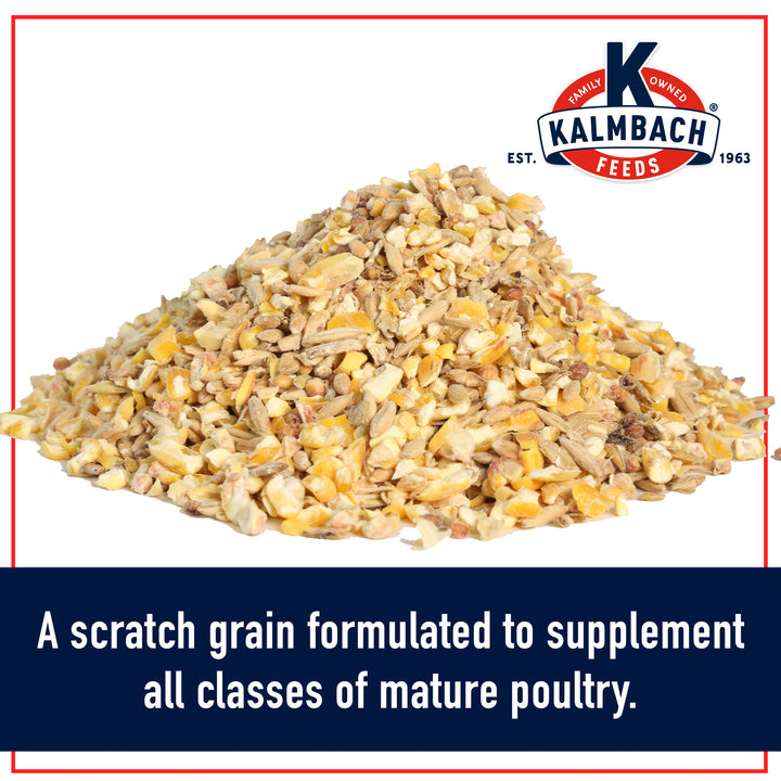 Natural 5-Grain Scratch Feed for Chickens | Kalmbach Feeds®