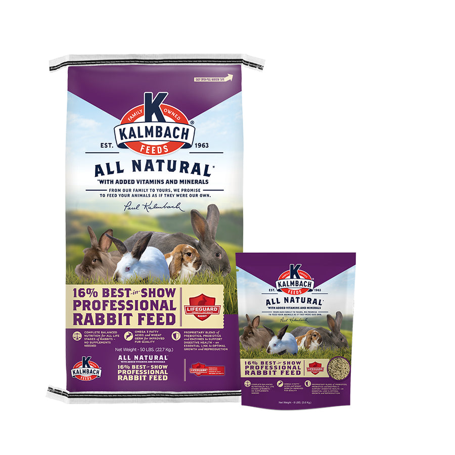 Rabbit Food and Supplements – Kalmbach Feeds®
