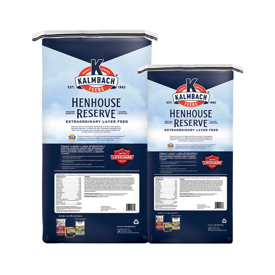 Henhouse Reserve High Protein Chicken Feed | Kalmbach Feeds®