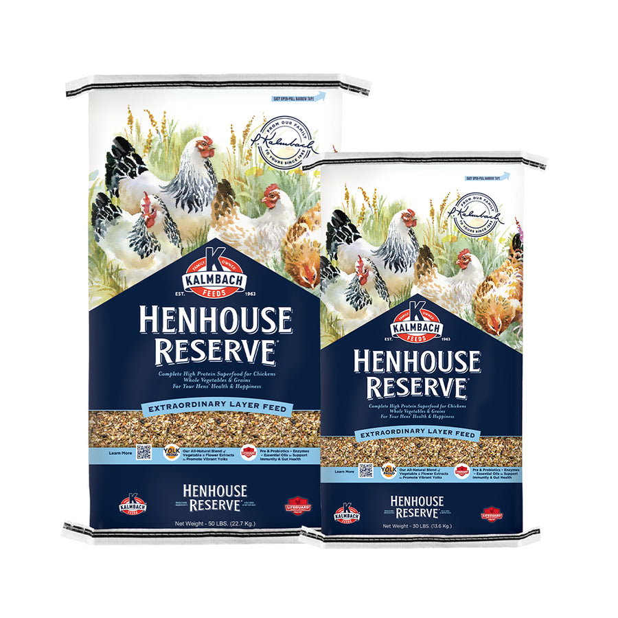 Henhouse Reserve High Protein Chicken Feed | Kalmbach Feeds®