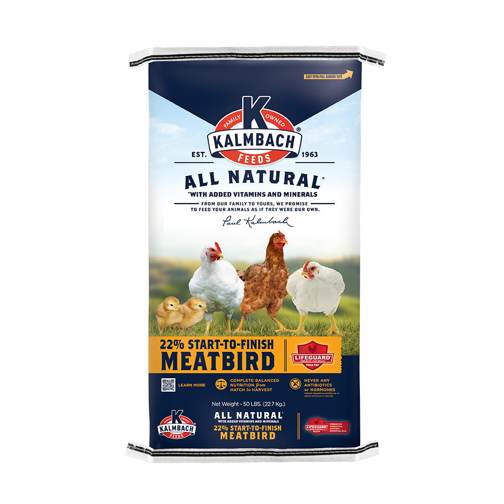 22% Start-To-Finish Meatbird – Kalmbach Feeds®